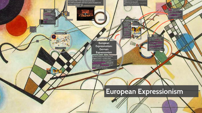European Expressionism: by Peter Kirkpatrick