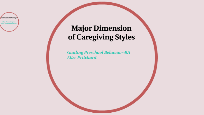 Major Dimension of Caregiving Styles by Elise Pritchard on Prezi