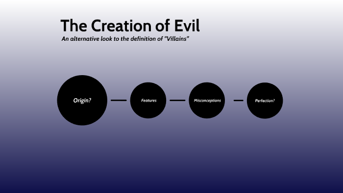 The Creation of Evil by Fady Gamil on Prezi