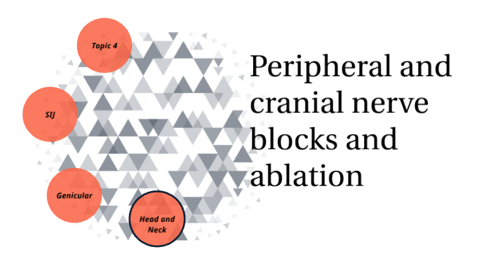 Peripheral and cranial nerve blocks and ablation by Anna Coles on Prezi
