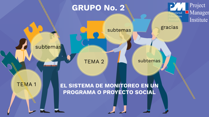 El sistema de monitoreo en un programa o proyecto social. by Wilme ...