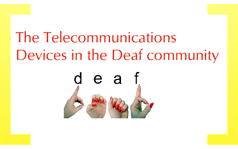 Timeline of devices used by the Deaf community by Jennifer ALBARET on Prezi
