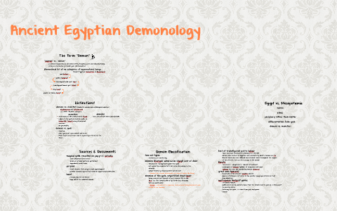 Ancient Egyptian Demonology by Tracy Tien on Prezi