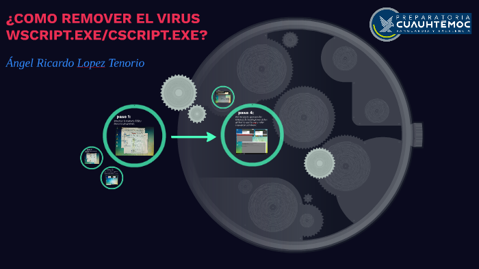 ¿COMO REMOVER EL VIRUS WSCRIPT.EXE/CSCRIPT.EXE? by angel tenorio on Prezi