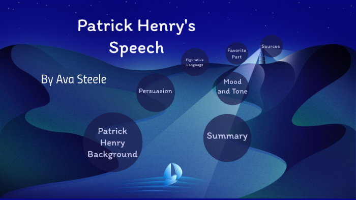 Patrick Henry Speech by Ava Steele on Prezi