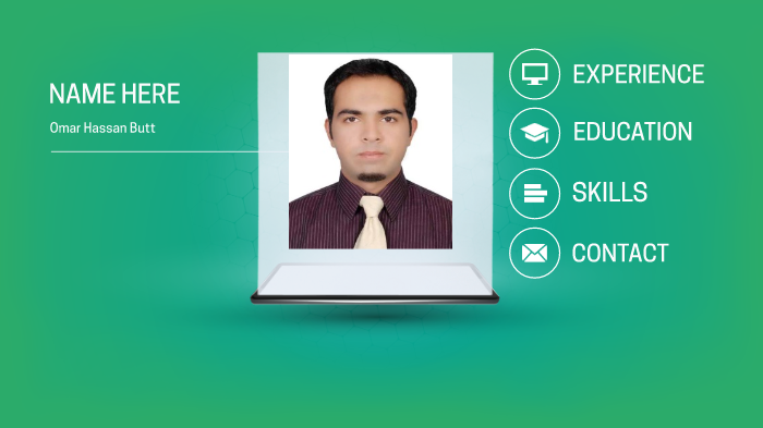 Pitch deck presentation (Resume Sample) by Omar Butt on Prezi