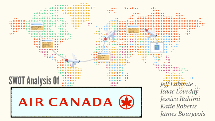 SWOT Analysis of Air Canada by James Bourgeois on Prezi