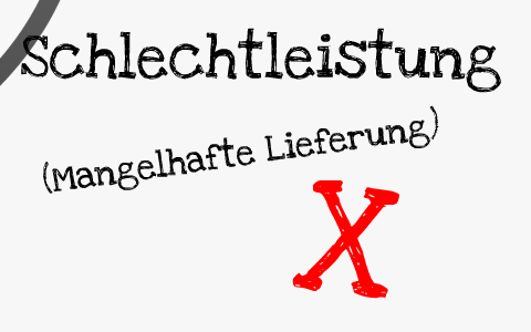 Schlechtleistung by Niclas Steih on Prezi