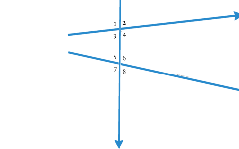 Non-Parallel, Same Side, Interior and Exterior Angles by Delaney ...
