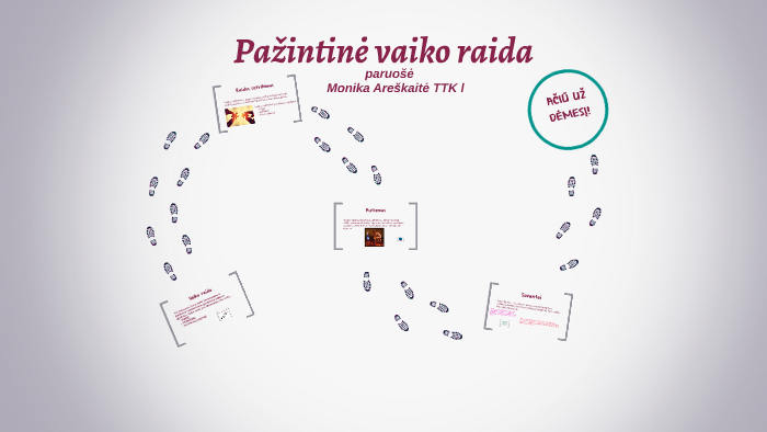 Pažintinė vaiko raida aikystėje bei paauglystėje by Vesta Banytė on Prezi