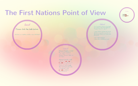 The First Nations Point of View by Marissa Ann on Prezi