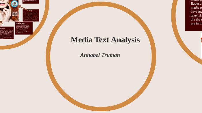 Media Text Analysis by Annabel Truman on Prezi