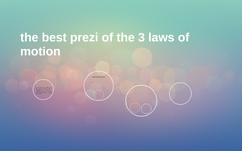 1st law of motion by davon lewis on Prezi