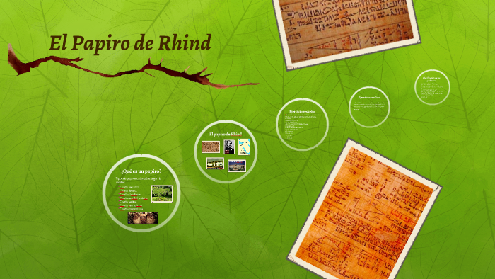 El Papiro de Rhind by Trabajo Ábaco on Prezi