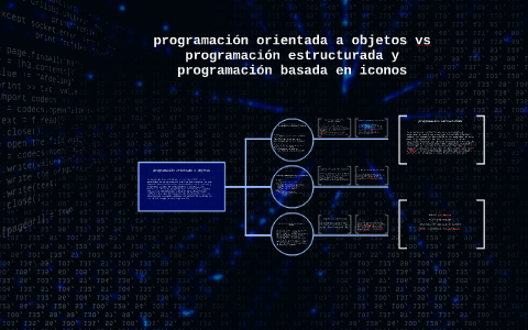 programación orientada a objetos vs progrmación estructurada by on Prezi