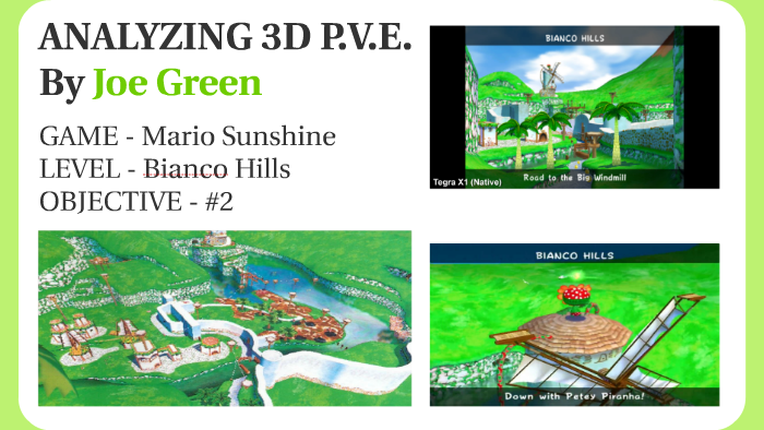 Mario Sunshine Level Analysis by Joe Green