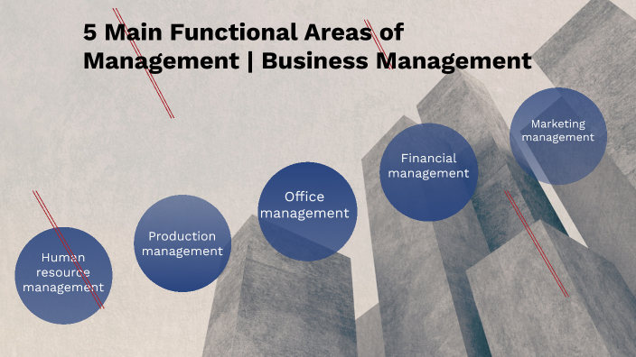 functional areas of management by Cherie mae tan on Prezi