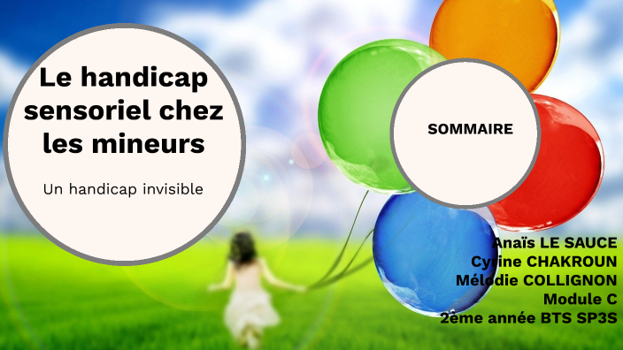 Le handicap sensoriel chez les mineurs by Anaïs LE SAUCE on Prezi