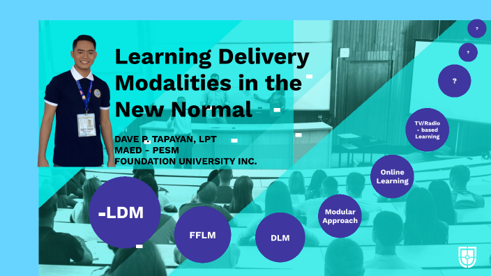 Learning Modalities in the New Normal by Dave Tapayan on Prezi