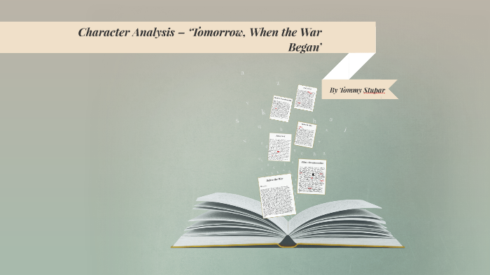 Character Analysis – ‘Tomorrow, When the War Began’ by Tommy Stupar on ...