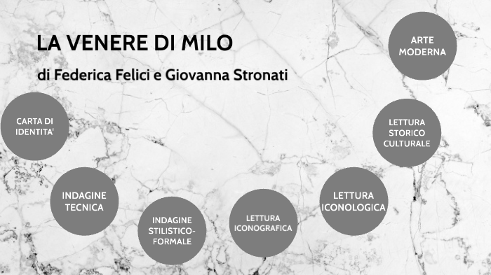 La Venere di Milo by giovanna stronati on Prezi