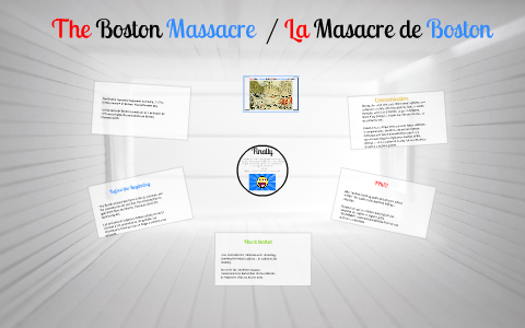 The Boston Massacre ~ La Massacre de Boston by Jessica Fernandez