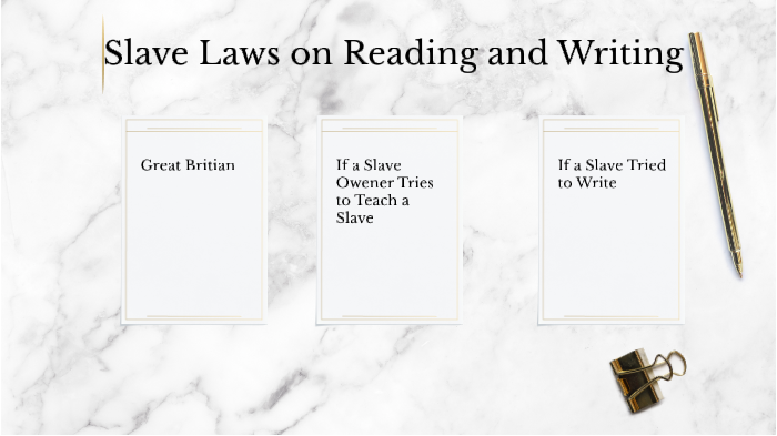 slave laws by ALYSSA WHALEY on Prezi