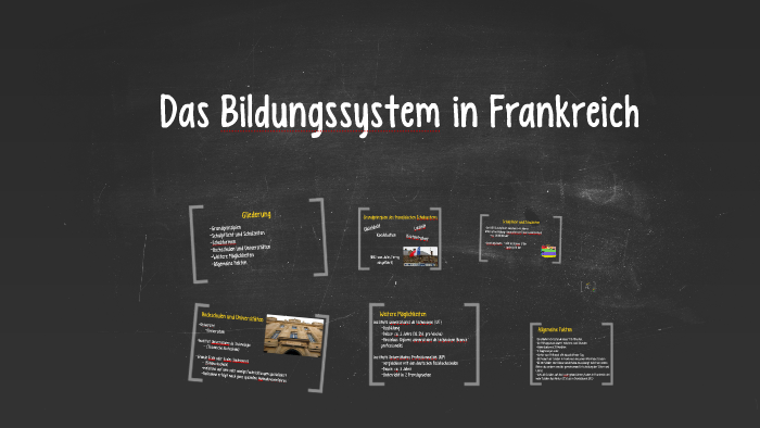 Das Bildungssystem in Frankreich by Fra Chu on Prezi