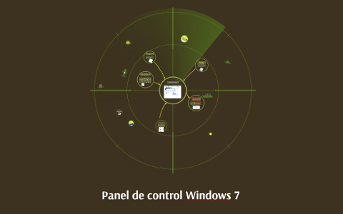 Panel de control Windows 7 by alonso espejel palafox on Prezi