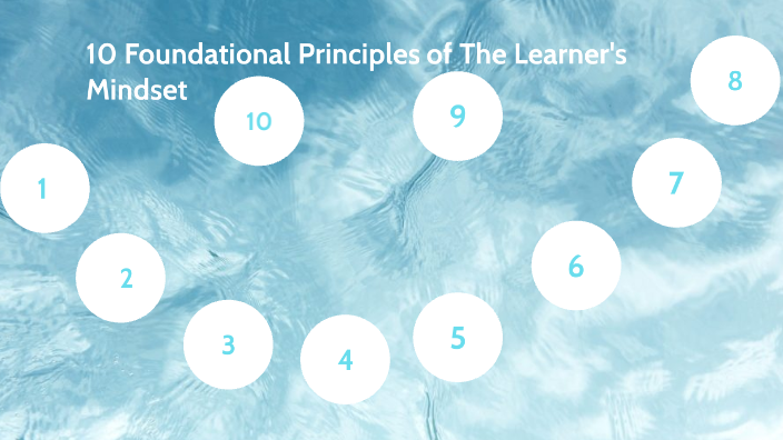 10 principles of the learners mindset by Olivia Hardin on Prezi