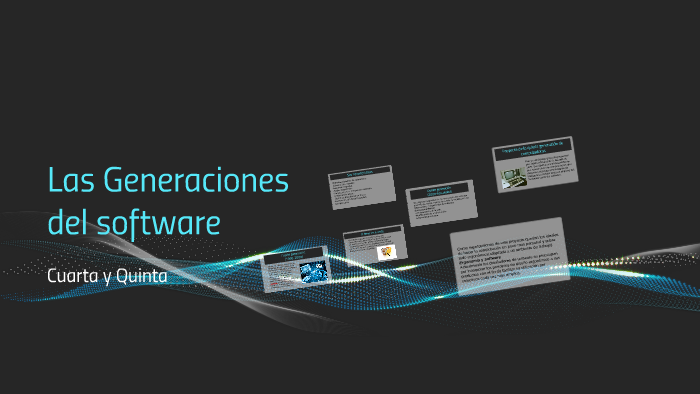 Las Generaciones del software by David Conde on Prezi