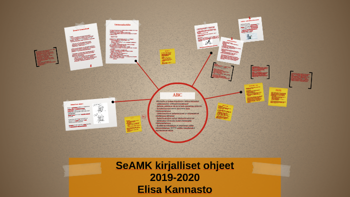 SeAMK kirjalliset ohjeet by Elisa Kannasto on Prezi