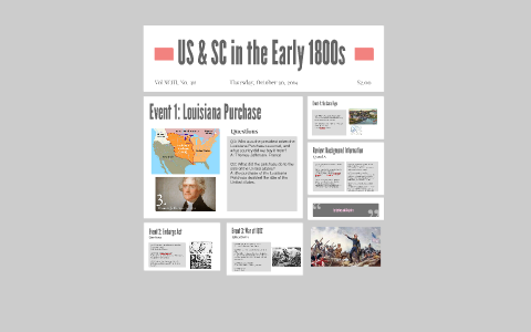US & SC in the Early 1800s by Sydney Stockwell on Prezi
