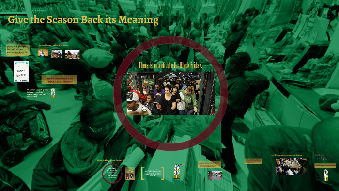 Give the Season Back its Meaning by Lee Ann Walling on Prezi
