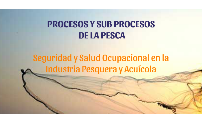 PROCESOS Y SUB PROCESOS DE LA PESCA by victoria acuña on Prezi