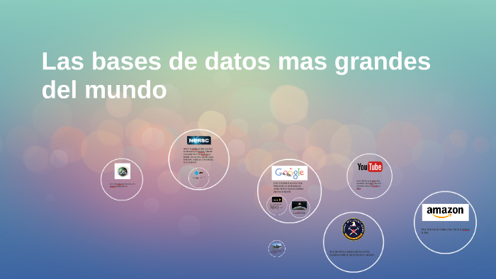 Las bases de datos mas grandes del mundo by Mauricio Noli Hernandez on ...
