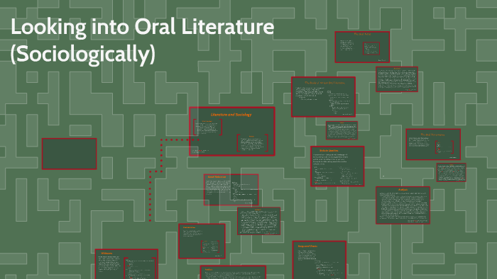 Oral Literature by Dylan Foncha on Prezi