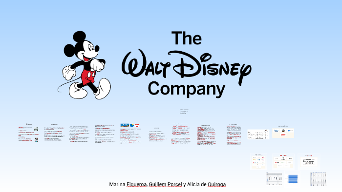 Disney Company by on Prezi