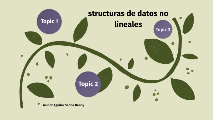 estructuras de datos no lineales by SEDNA DENHY MUÑOZ AGUILAR on Prezi