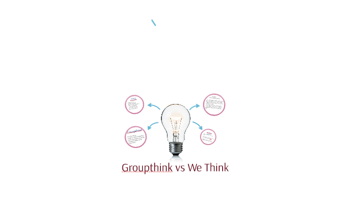 Groupthink vs We Think by John Kuzan on Prezi