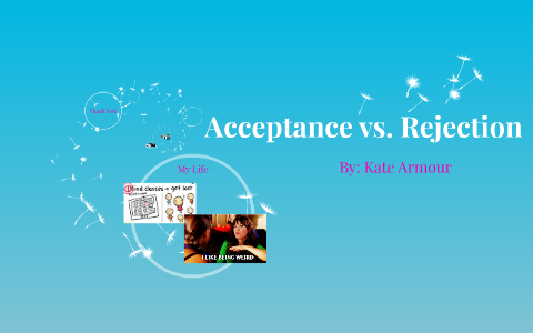 Acceptance vs. Rejection by Kate A on Prezi