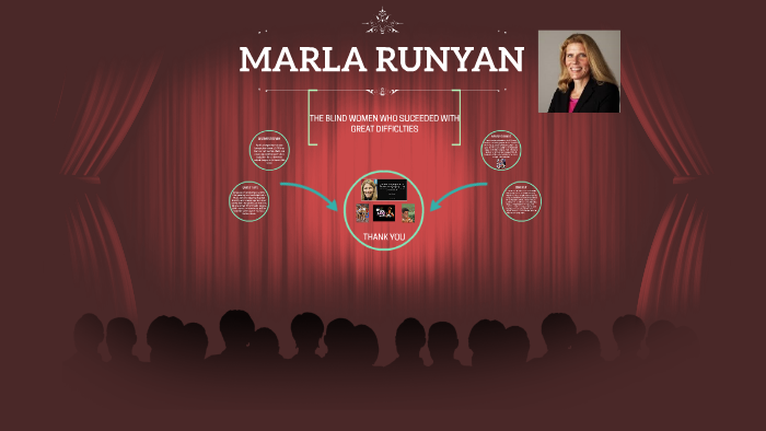 MARLA RUNYAN by nasha ahmed on Prezi