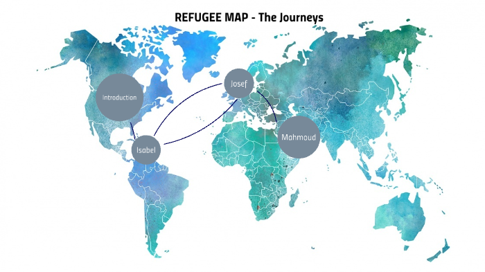 Novel Study Refugee Map by Pujitha Sai Kurukuri on Prezi