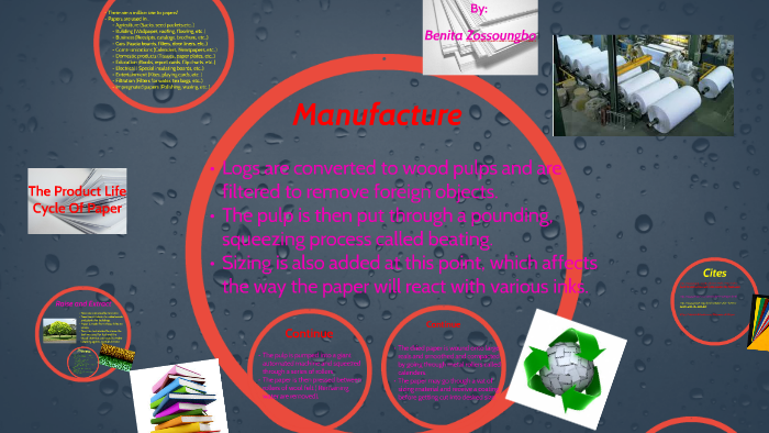 The Product Life cycle Of Paper by Benita Zossoungbo on Prezi