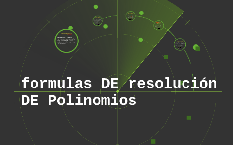 formulas DE resolucion de Polinomios by esteban nakz on Prezi