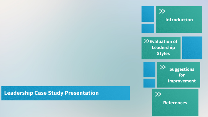 Leadership Case Study Presentation by Kiona Ervin on Prezi