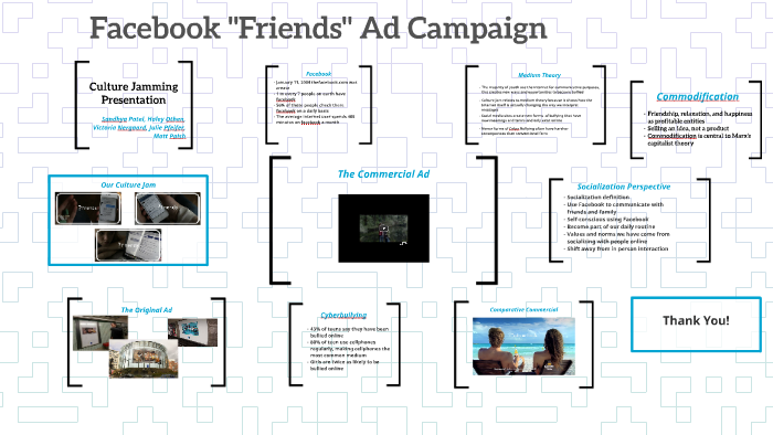 Facebook "Friends" Ad Campaign by Victoria Nergaard on Prezi