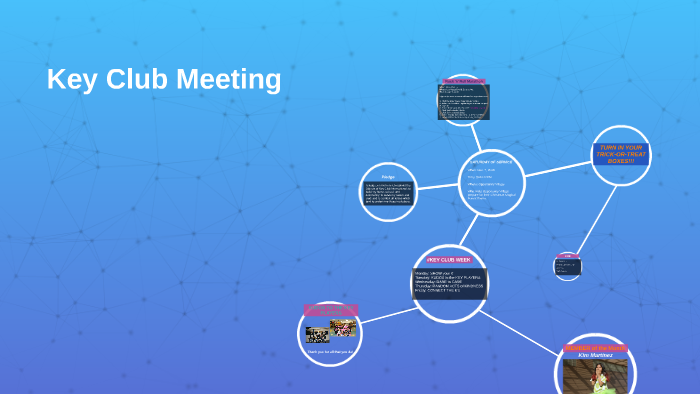 Key Club Meeting by Bonanza KeyClub