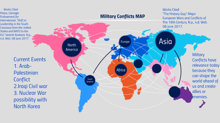Military Conflicts Map by Caleb King on Prezi