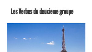 Les verbes du deuxieme groupe by SIMONE CARRETTA on Prezi Design